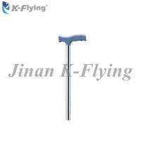 China 3 Point Base Metal Medical Rehabilitation Equipment Adjustable Walking Sticks Elderly for sale
