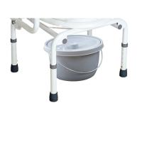 China Medical Aluminum Alloy Commode Handicapped Bath Toilet Chair for sale