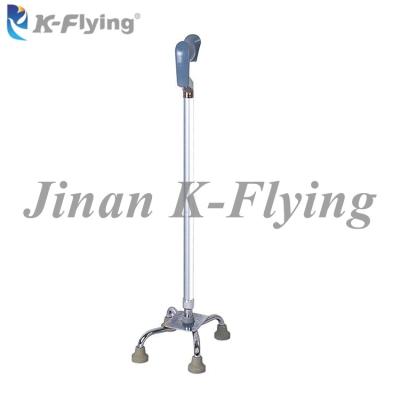 China Metal Aluminum Stable Medical Rehabilitation Equipment Elderly Stick For Walking for sale