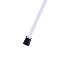 China Aluminum Mobility Folding Adjustable White Walking Stick Cane For Blind People for sale