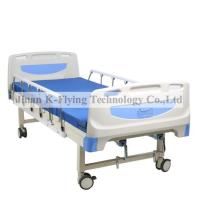 China ABS Headboard Hospital Clinic Manual Nursing Bed Two Crank for sale