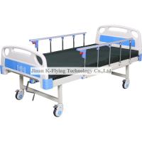 China Hospital ABS Single Crank Hospital Bed 1 Function Hospital Bed for sale