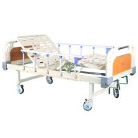 China Homecare Manual Mechanical Hospital Nursing Bed For Medical Care for sale