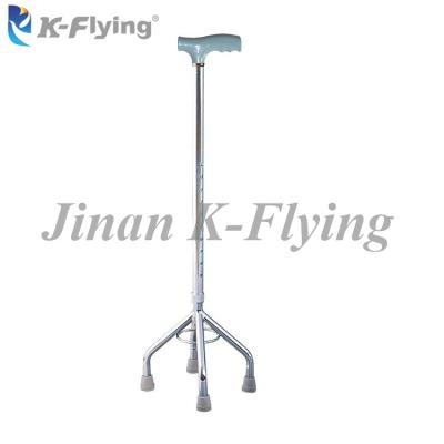 China Height Adjustable Anti Slip Durable Medical Rehabilitation Equipment Elderly Walking Cane for sale
