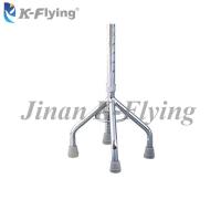 China Height Adjustable Anti Slip Durable Medical Rehabilitation Equipment Elderly Walking Cane for sale