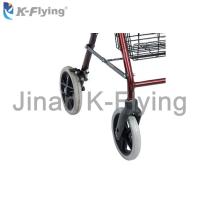 China Lightweight Flexiable Medical Rehabilitation Equipment Elderly Walking Aid Rollator for sale