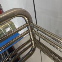 China Hospital Medical Trolley Cart 430 Stainless Steel Nursing Treatment for sale