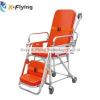 China Manual Transport Stretcher Chair Bed Aluminum Alloy Folding Ambulance for sale