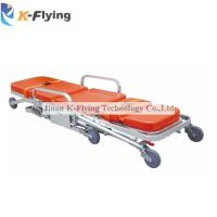 China Manual Transport Stretcher Chair Bed Aluminum Alloy Folding Ambulance for sale