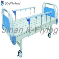 China Simple Design ABS Hospital Nursing Bed Steel Metal Movable Patinet Portable for sale
