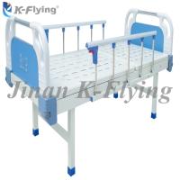 China Portable ABS Steel Flat Patient Hospital Nursing Bed 250kg Loading for sale