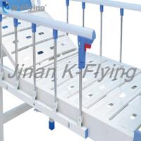 China ABS Steel 1 Crank Foldable Hospital Ward Manual Nursing Bed for sale