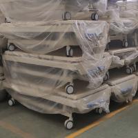 China Luxury 4pcs Castors ABS Siderail Hospital Nursing Bed with Adjustable Crank for sale