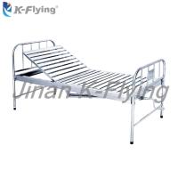 China Metal Stainless Steel Single Crank Folding Manual Medical Bed for Hospital for sale