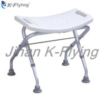 China Bathroom Safety Metal Folding Elderly Shower Chair Medical Rehabilitation Equipment for sale