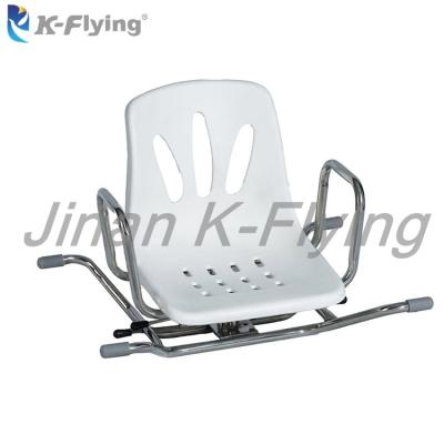 China Stainless Steel Rotatable Elderly Bathtub Shower Chair Rehabilitation Equipment for sale