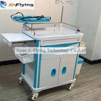 China ABS Equipment Cart Rescue Treatment Hospital Medical Trolley for sale