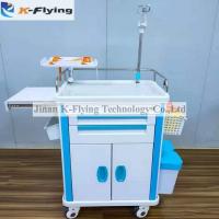 China ABS Equipment Cart Rescue Treatment Hospital Medical Trolley for sale