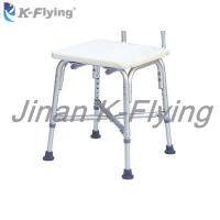 China Metal Height Adjustable Bathroom Shower Seat For Disabled Elderly for sale