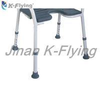 China Aluminum Elderly Disabled Handicap Accessible Shower Chairs with PU Seat for sale