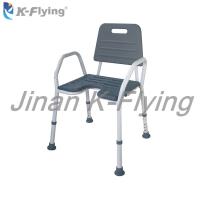 China Aluminum Elderly Disabled Handicap Accessible Shower Chairs with PU Seat for sale