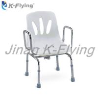 China SS Rotatable Portable Shower Chair For Handicapped Adult Disabled Elderly for sale