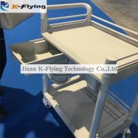 China Treatment nursing Trolley Cart Abs Plastic Hospital Medical trolley for sale