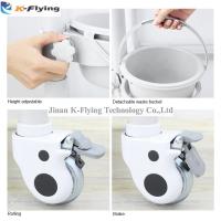 China Treatment nursing Trolley Cart Abs Plastic Hospital Medical trolley for sale