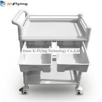 China Hospital Treatment Cart Medical Dressing Medicine ABS Medical Trolley for sale