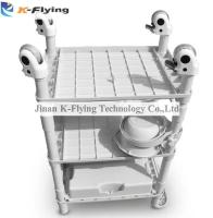 China Hospital Treatment Cart Medical Dressing Medicine ABS Medical Trolley for sale