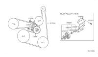 China 11955-JA00C 11955-JA00B TENSIONER ASSY-AUTO FOR TEANA ALTIMA for sale
