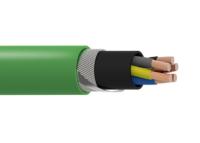 China Galvanized Steel 5 Core 25mm Armoured Power Cables Flexible XLPE Insulation for sale
