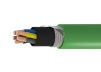 China Galvanized Steel 5 Core 25mm Armoured Power Cables Flexible XLPE Insulation for sale