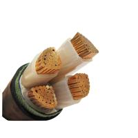 China Black Steel Armored 4 Core HV XLPE Cable , 132kV HV Coaxial Cable for sale
