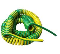 China Unshielded 24AWG 8 Core 1000V Spiral Power Cable TPEE Insulation for sale