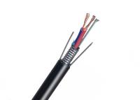 China Mobile Networks 6 Core3.0mm Hybrid Fiber Coaxial Cable , PBT Hybrid Fiber Copper Cable for sale
