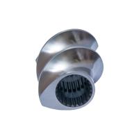 China W6Mo5Cr4V2 Steel Single Helix Screw Elements Extruder Vacuum Hardening For Powder Coating for sale