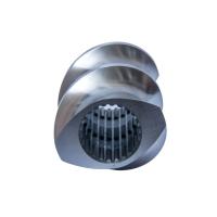 China Mirror Surface Twin Screw Extruder High Hardenability Double Flighted Conveyor Screw Element for sale