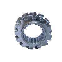 China TEX65 Zester Mixing Element Silver Color Extruder Screw Element For Plastic And Rubber Machinery for sale