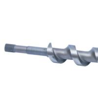 China Precision Side Feeders CNC Machined  Elements Extruder Screw Parts Polishing OEM for sale