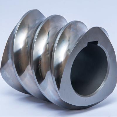 China Triple Flighted Screw Element for Twin Screw Extruder | OEM Replacement for Food & Snack Extrusion Machine for sale