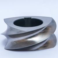 China HRC58 - HRC62 Screw Elements Extruder Segments Wear Resistant Covey Screw Element For Puffed Food for sale