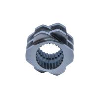 China Aluminum Bronze Surface Kneading Block HRC 58 - 62 High Capacity Extruder Screw Elements for sale