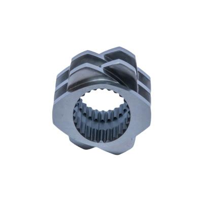 China Polished Twin Screw Extruder Material ISO9001 Pass Kneading Block Series for sale