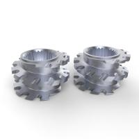 China Corrosion Resistant ZME Mixing Element  316L Twin Screw Elements For Rubber Manufacturing for sale