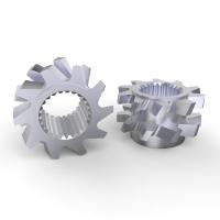China Stainless Steel Toothed Mixing Elements Extruder Components High Durability for sale