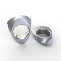 China GB Extruder Transition Element  Components Extruder Screw Parts For Double Threaded Element for sale