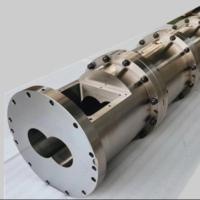 China JSW Co Rotating Open Screw Barrel Wear Resistant Twin Screw Extruder Parts For PPE Products for sale