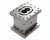 China Anti Corrosion Double Screw Feed Barrel Plastic Extruders Machine Components For Puffed Food for sale