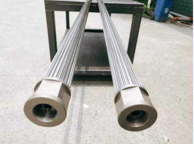 China Highly Wear Resistant STS50 Hexagonal Shafts Extruder Shaft For Plastic Compounding for sale